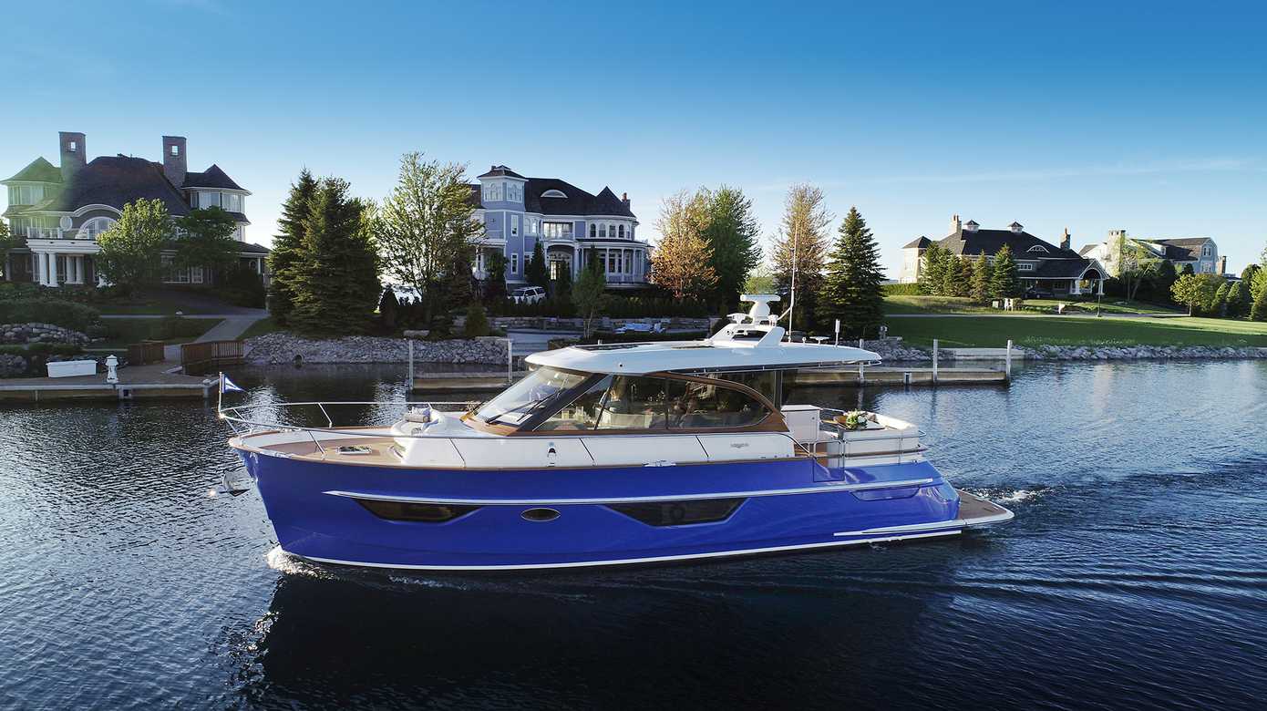 BLUE | Custom Yacht - Burger Boat Company